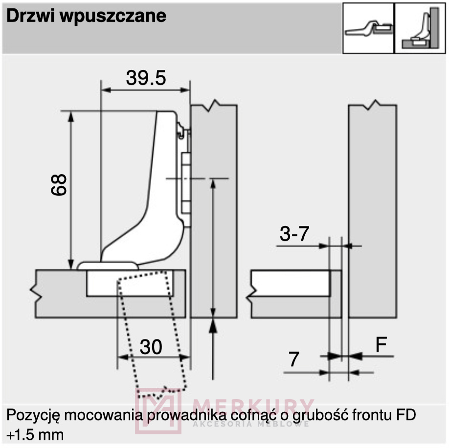 MERKURY Akcesoria Meblowe - Największy wybór prowadnic, podnośników ...